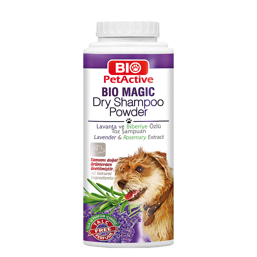 BIOMAGIC DRY SHAMPOO POWDER FOR DOGS